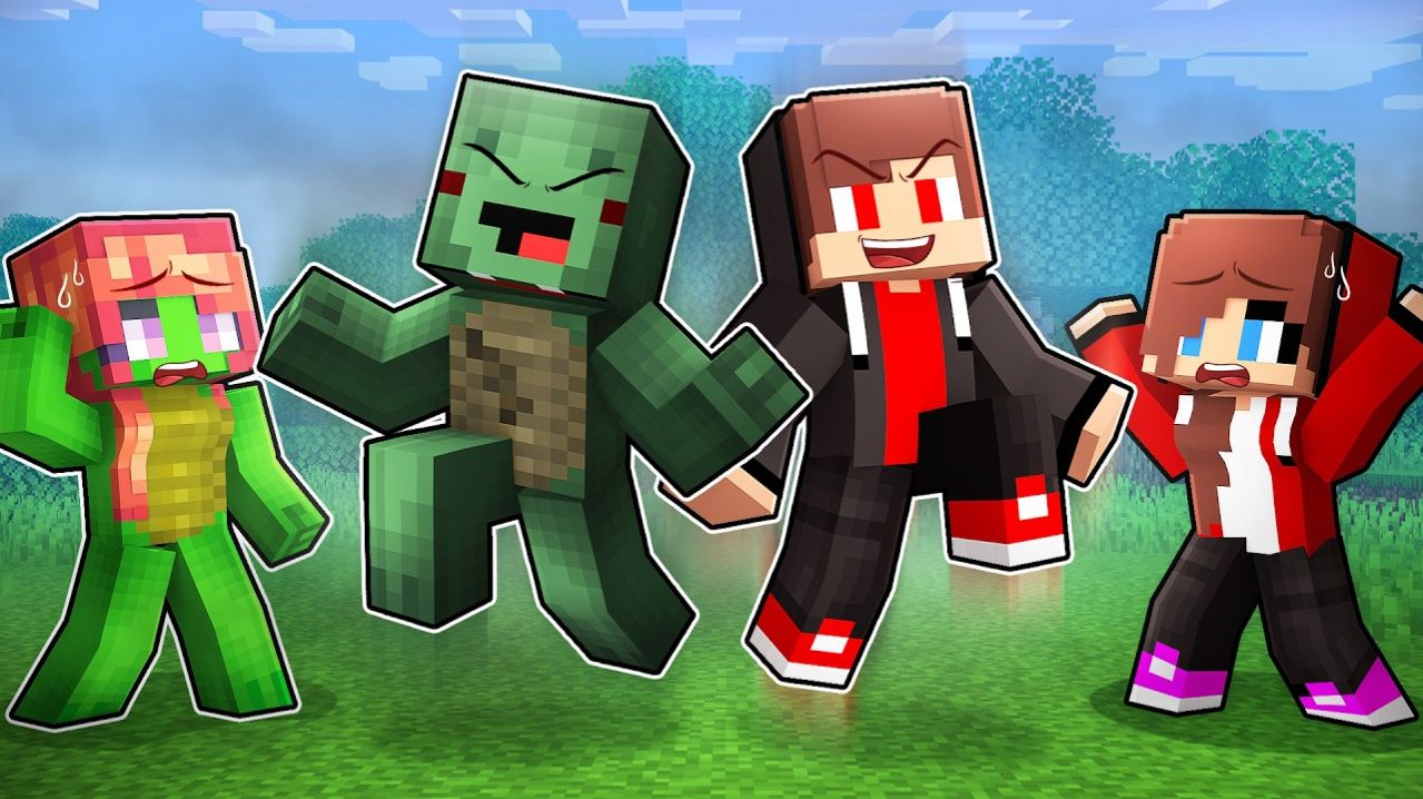 ПОЧЕМУ ДЖЕЙ ДЖЕЙ И МАЙКИ СТАЛИ ЗЛЫМИ? - МУЛЬТИКИ ПРО МАЙНКРАФТ