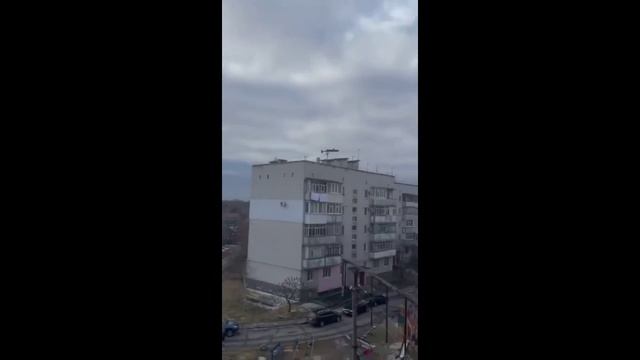 ПОЛЁТ ГЕРАНИ ПО ПОЛТАВЕ. УКРАИНА.