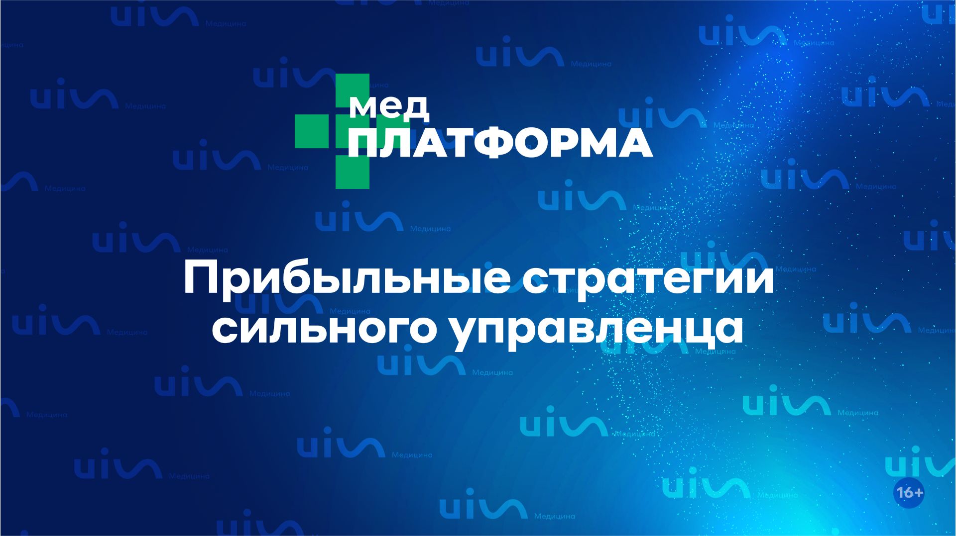 Прибыльные стратегии сильного управленца. Елена Шатрова, МЕДПЛАТФОРМА