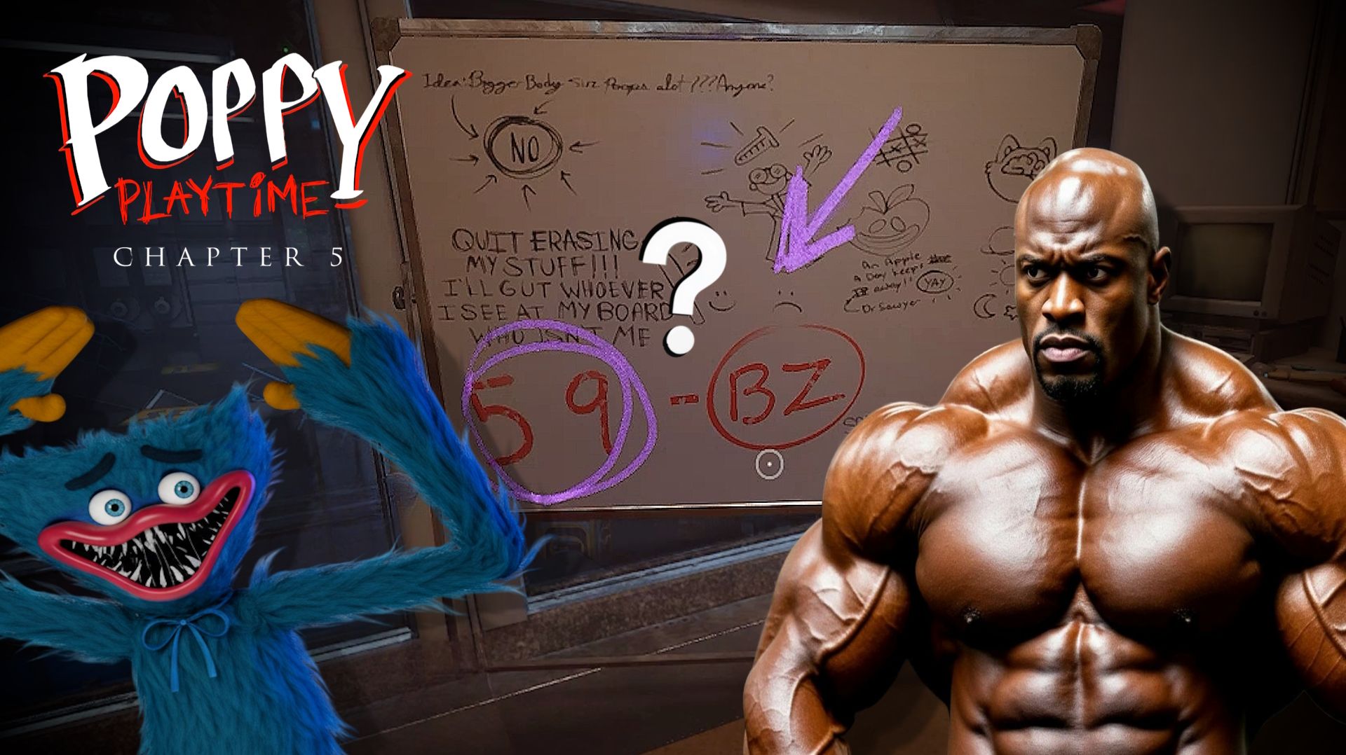 Poppy Playtime Chapter 5, #3: 59‑BZ? Звучит как вызов!