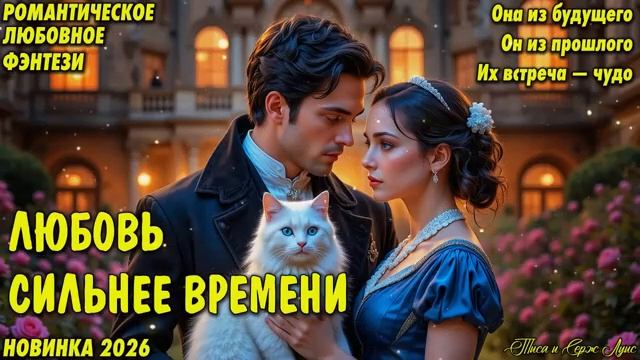 ЛЮБОВЬ СИЛЬНЕЕ ВРЕМЕНИ. Попаданка. Романтическое фэнтези. Аудиокнига.