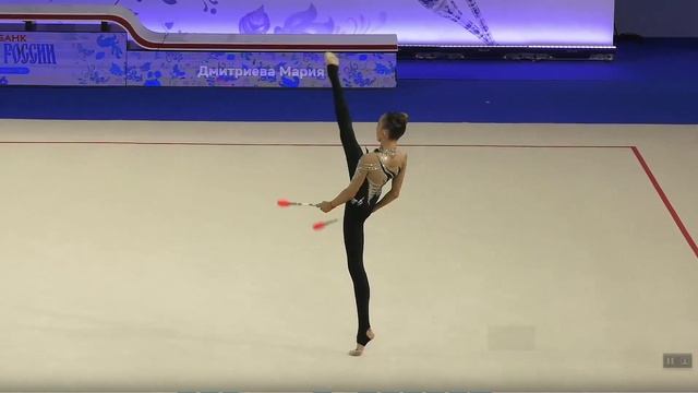 Мария Дмитриева. Квалификация ЧР 2026. Булавы