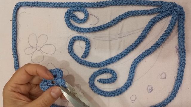 Вяжем летнюю сумочку крючком ч 10