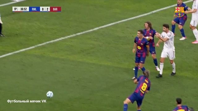 📹 ОБЗОР МАТЧА | ЛЕГЕНДЫ РЕАЛА МАДРИД 1 против ЛЕГЕНД БАРСЫ 2