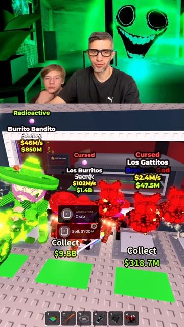 Los Burritos 102 M/s Event 🎈 Cursed Mutation 😱🥳 Lucky Blocks Steal a Brainrot Roblox