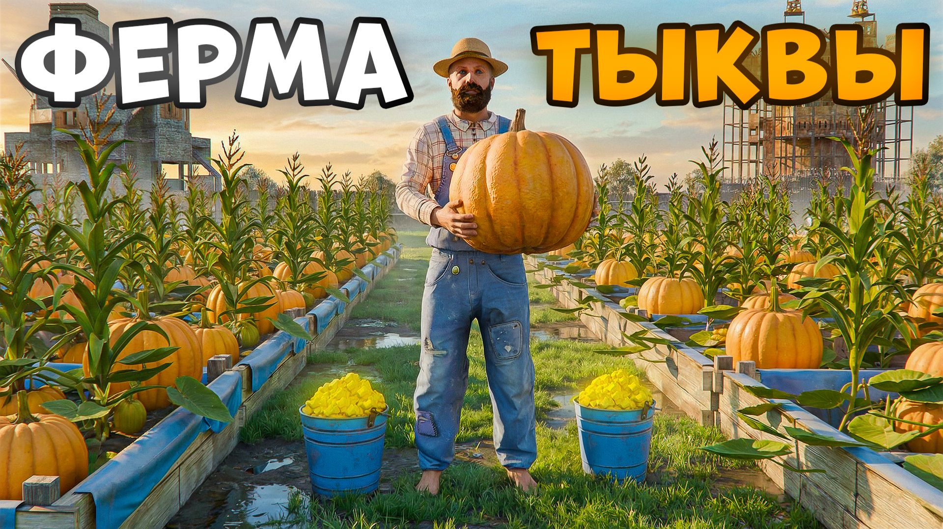 Мега ФЕРМА ТЫКВЫ приносит 100.000 СЕРЫ за 24 часа в Rust/Раст