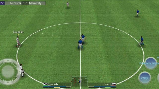 АПЛ. 13 раунд. Лестер - Манчестер Сити (1-1).