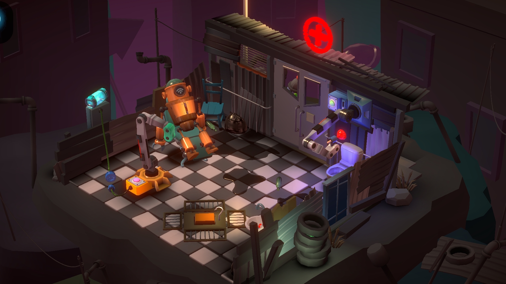 Tiny Robots Глава 4 Темные Измерения Ремонт и Перезагрузка