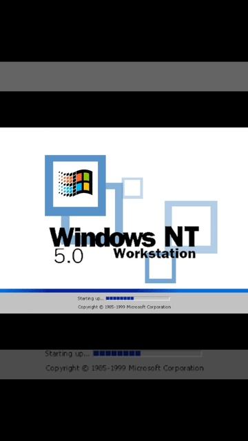 Windows NT5.0 workstation