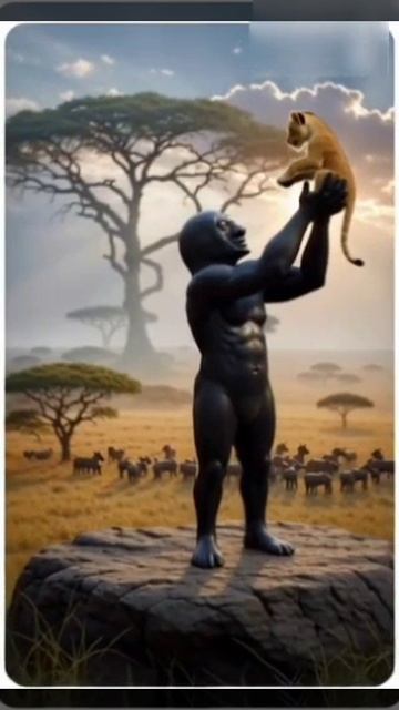 Юный Симба...