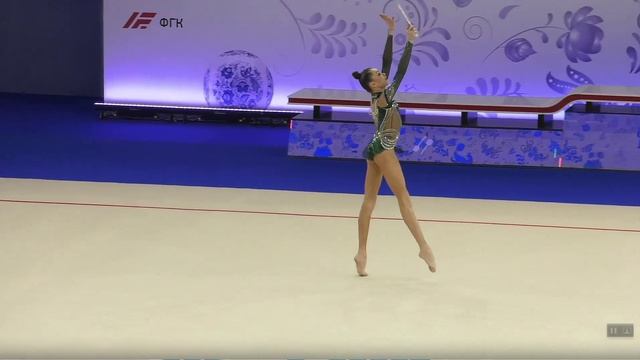 Ульяна Янус. Квалификация.ЧР 2026. Булавы