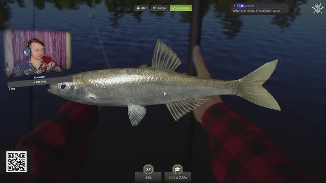 лучшее место на озере! почему я раньше не знал..  #RussianFishing4