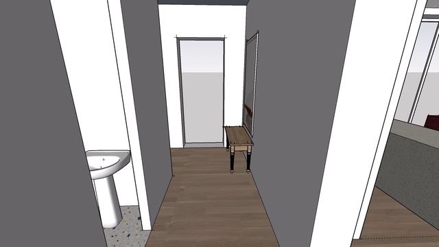 Пролетка внутри дома Тайный Двор