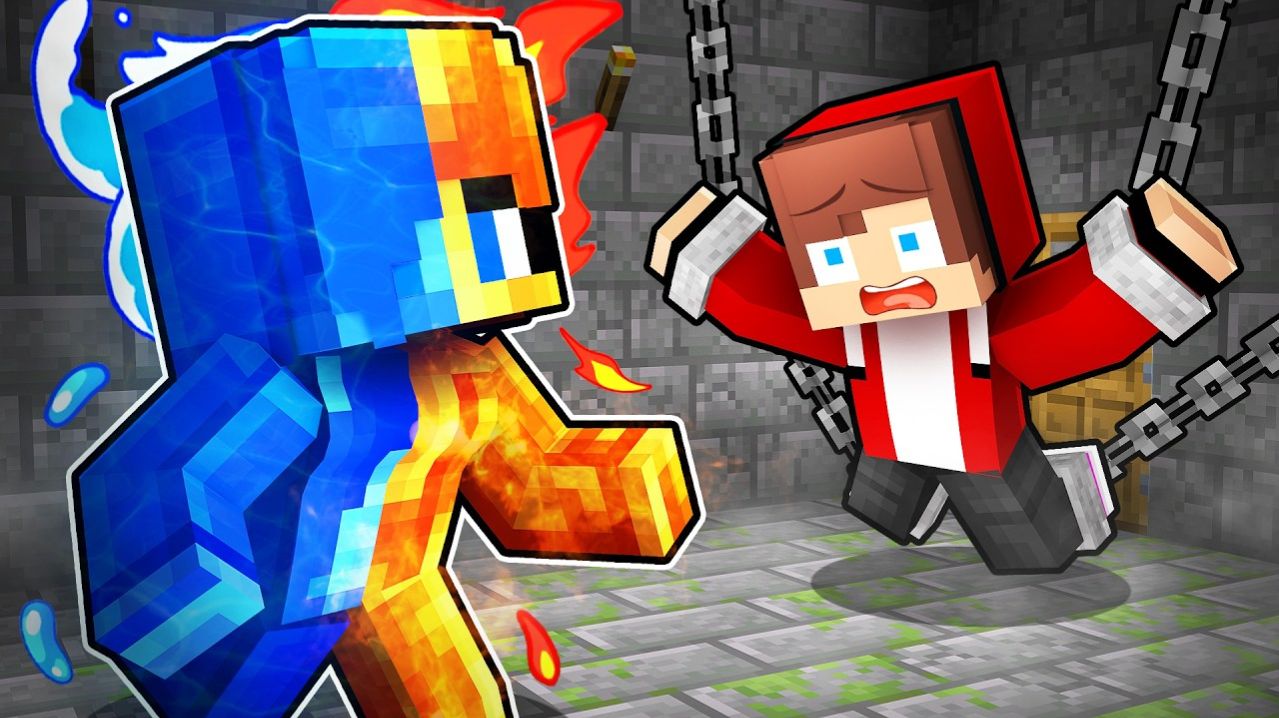 ЛАВОВАЯ ДЕВУШКА СПАСАЕТ ДЖЕЙ ДЖЕЯ - МУЛЬТИКИ ПРО МАЙНКРАФТ