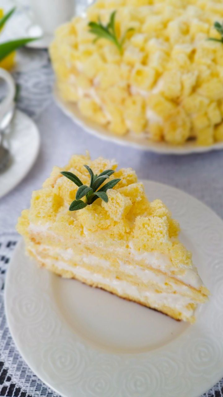 Торт "Мимоза"