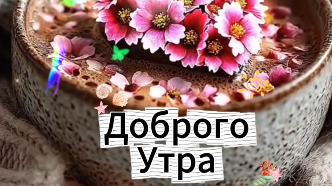 Доброго утра в прекрасный день| Красивые открытки ☀️🌅