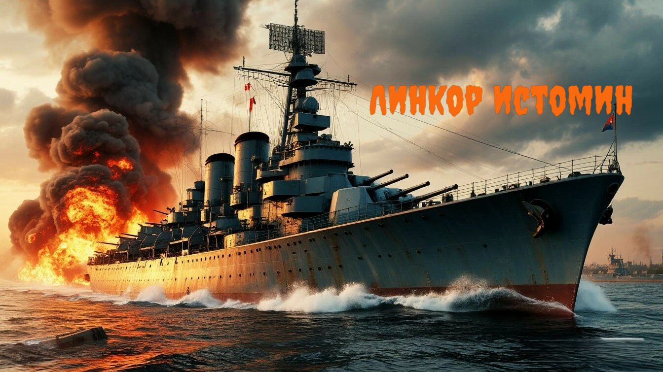 Мир кораблей. Бой на линкоре Истомин. Очень не простой бой.