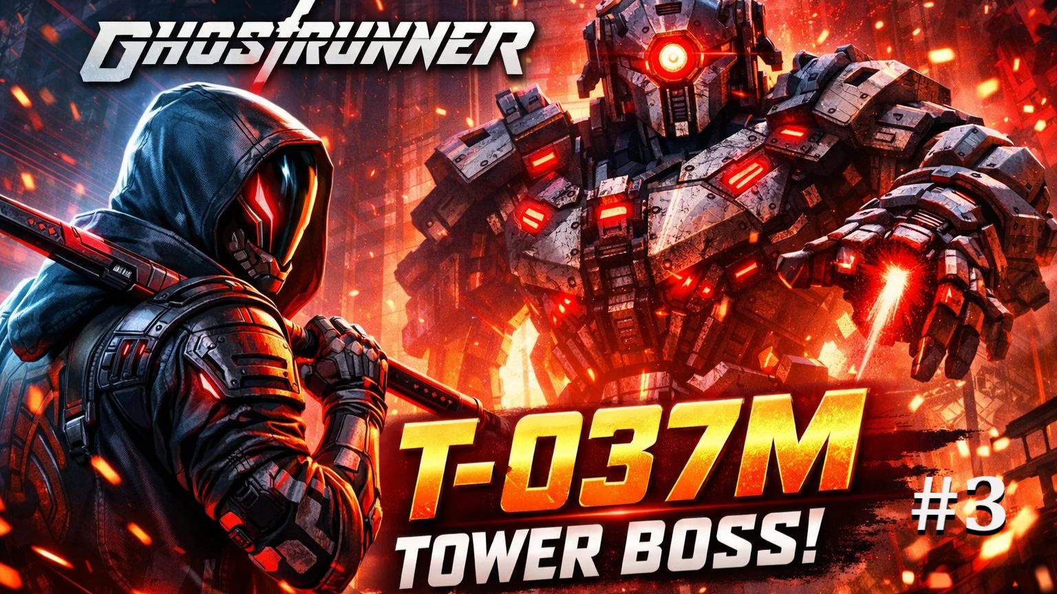 ПЕРВЫЙ БОСС Т-037М |﹥ Ghostrunner #3