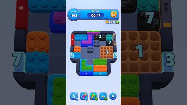 Color Block Jam 1198 Уровень