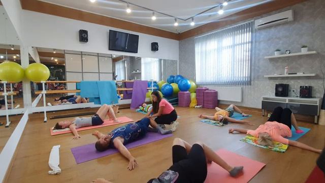 ПИЛАТЕС - комплекс упражнений - домашняя тренировка! #пилатес #пилатесонлайн #тр