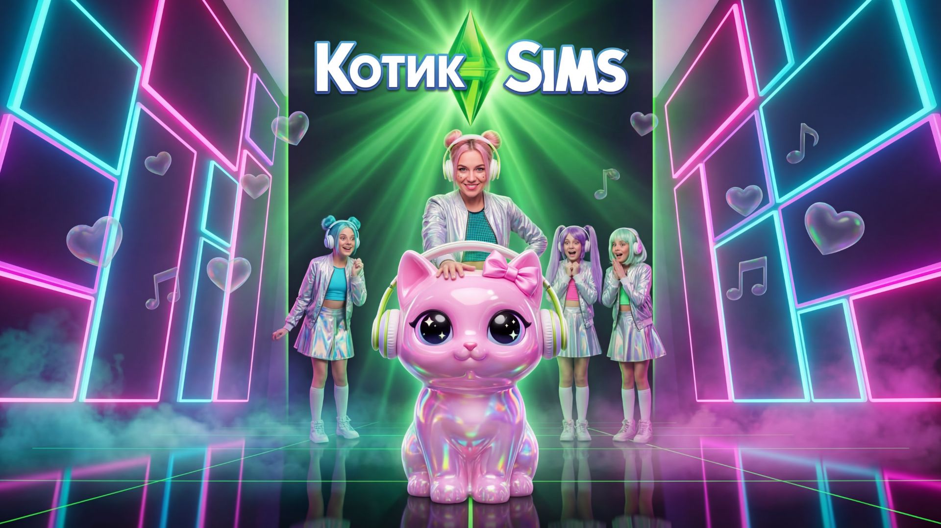 Лили Байт — Котик SIMS (Official Music Video)