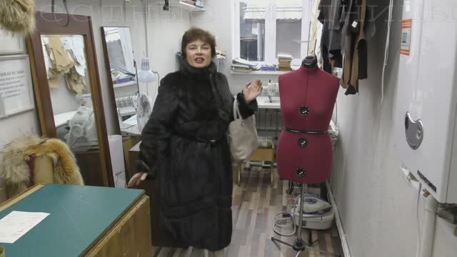 Новая жизнь любимой шубки . Шуба 12 .