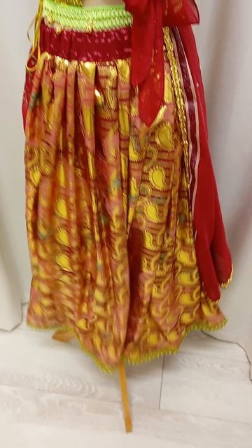 Индийский костюм на девочку 9-11 лет