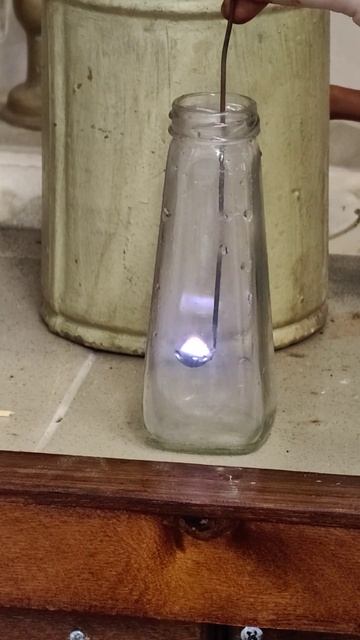 Сера горит в кислороде