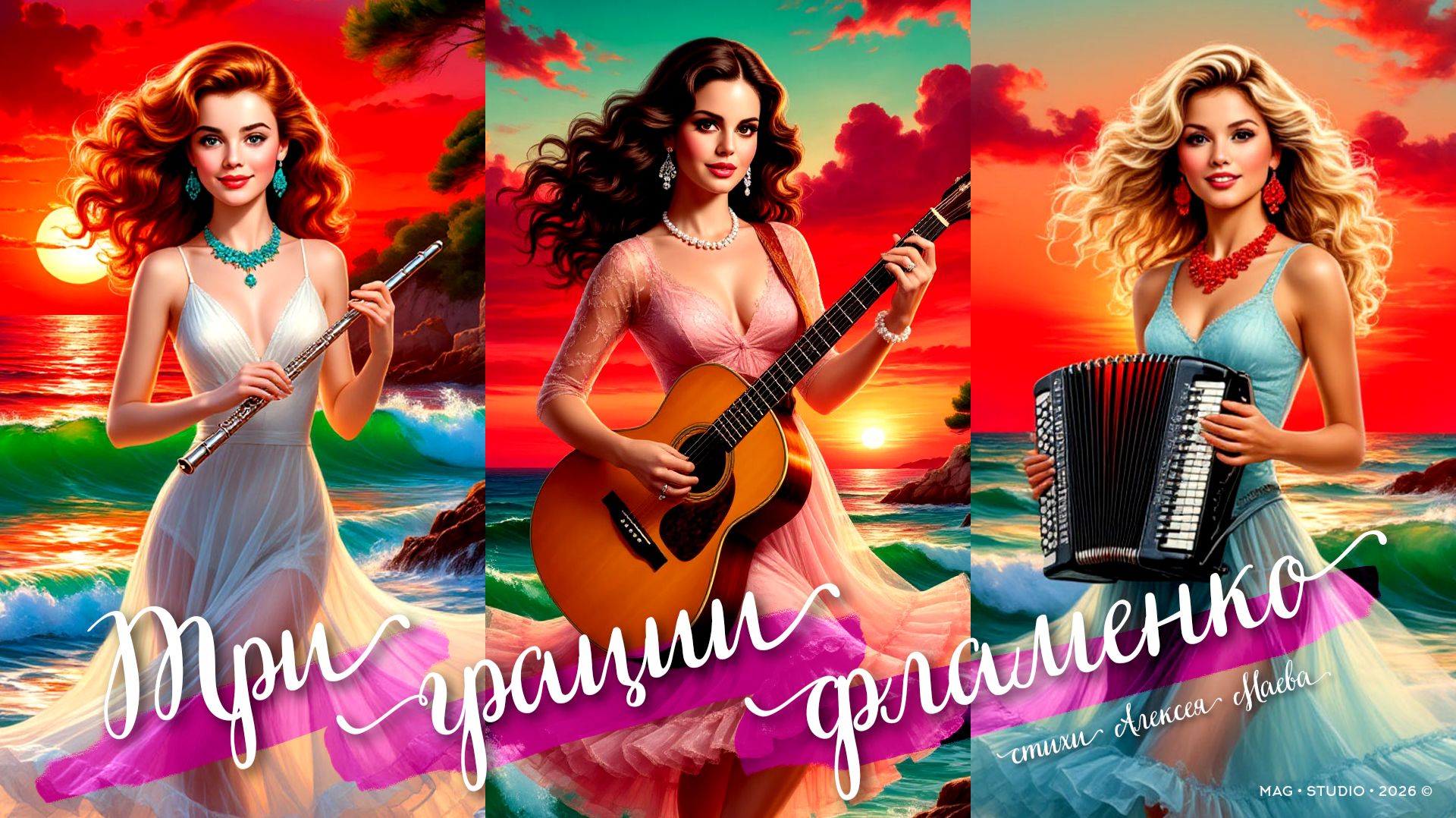 Три грации фламенко / Las tres gracias del flamenco