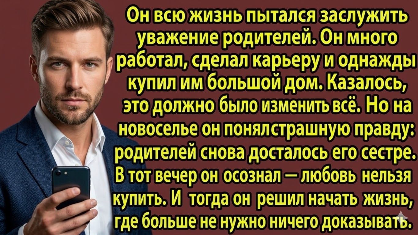 Истории из жизни: Я подарил родителям дом… а в итоге потерял семью | Аудиорассказы | Аудиокниги
