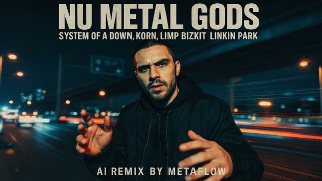 [Album] Nu Metal Gods - System of a Down, Korn, Limp Bizkit, Linkin Park Inspired AI Mix 2000s