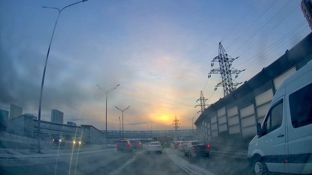 Дорога из Тюмени в Патрушево: зимний маршрут | 8 декабря 2025 | 70mai Dash Cam Pro