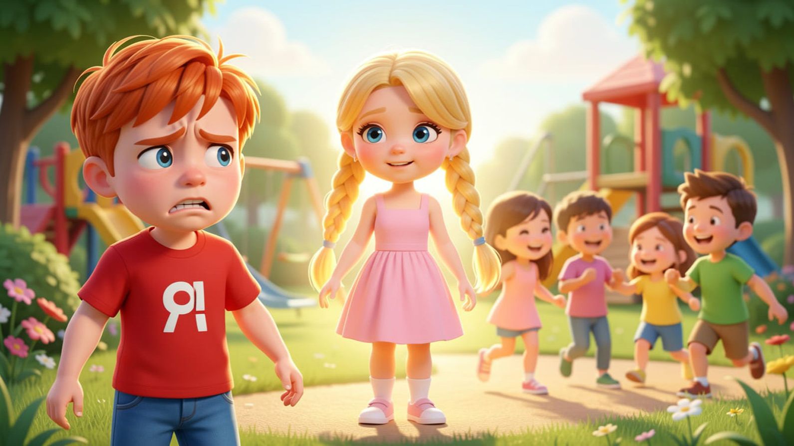 История о том, как важно делиться. Меняться игрушками весело!