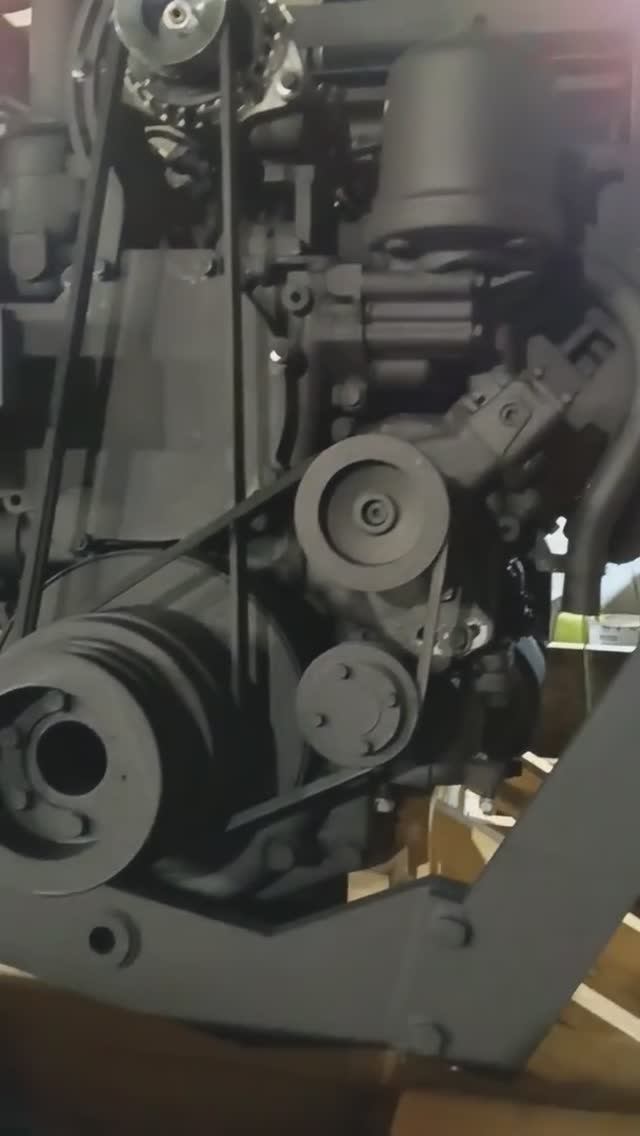 Комплект переоборудования на трубоукладчика Komatsu D355C с двигателем ТМЗ 8481. Отгрузка 08.02.2026