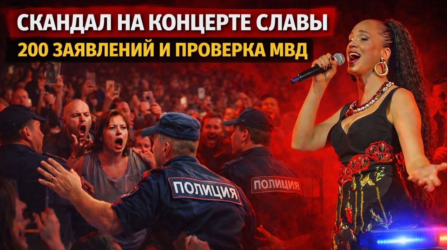 Громкий скандал разгорается вокруг певицы Слава: 200 заявлений и проверка МВД