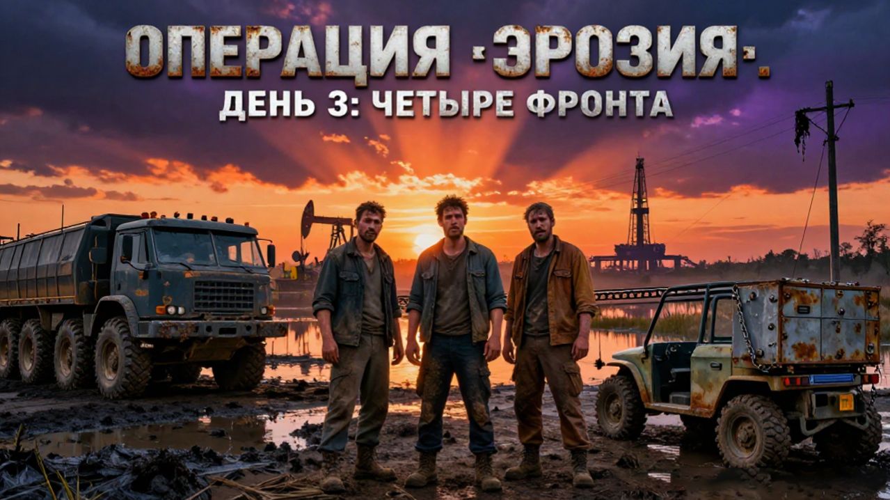 RoadCraft | Операция "Эрозия". День 3: Кровь, ток и ржавое золото каньона