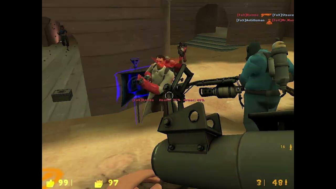 Прохождение Team Fortress Classic Пыльный котёл #7