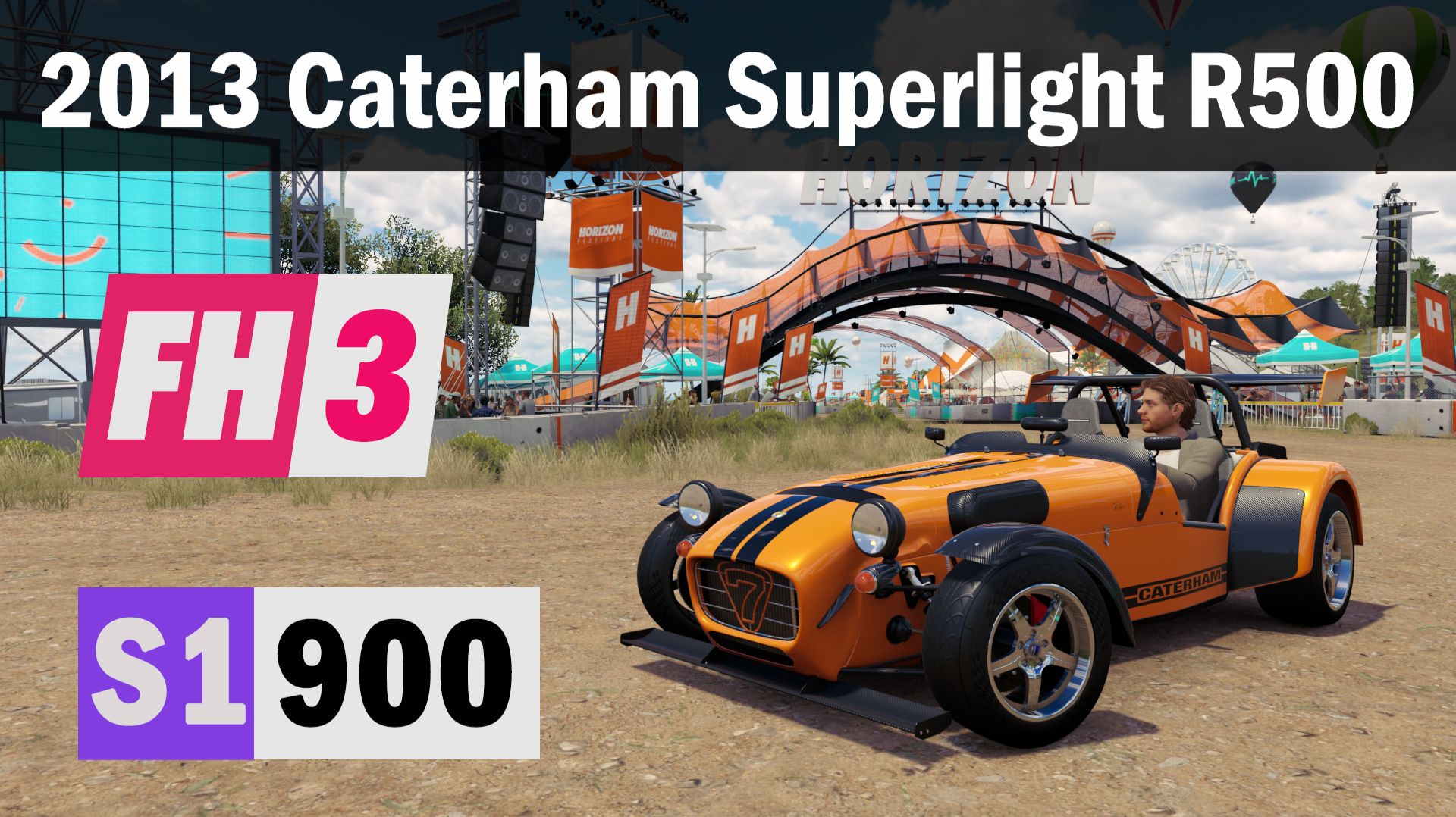 Forza Horizon 3 - 2013 Caterham Superlight R500, Race