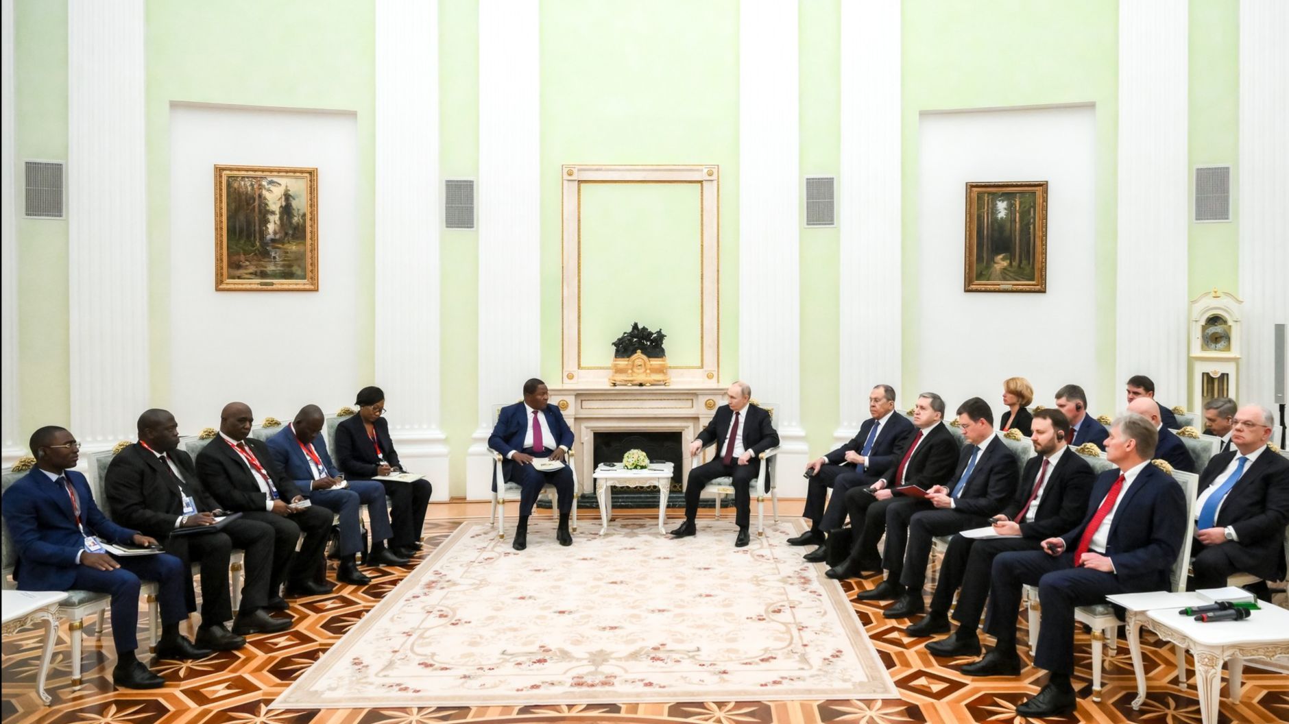 Российско-центральноафриканские переговоры, Кремль, 5 марта 2026 года