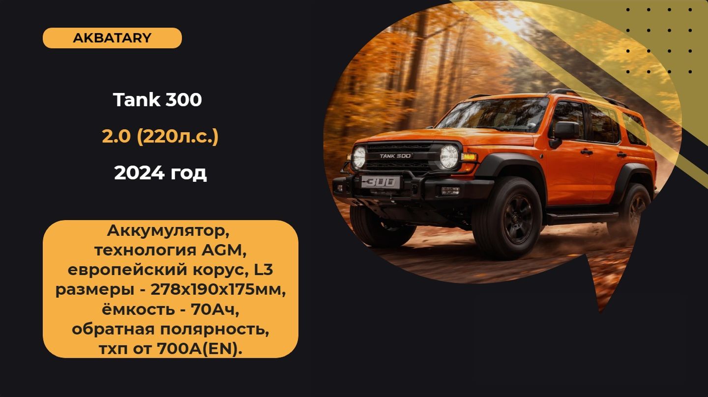 Аккумулятор на Tank 300 | Замена аккумулятора на Тэнк | Нужно ли прописывать новый аккумулятор?