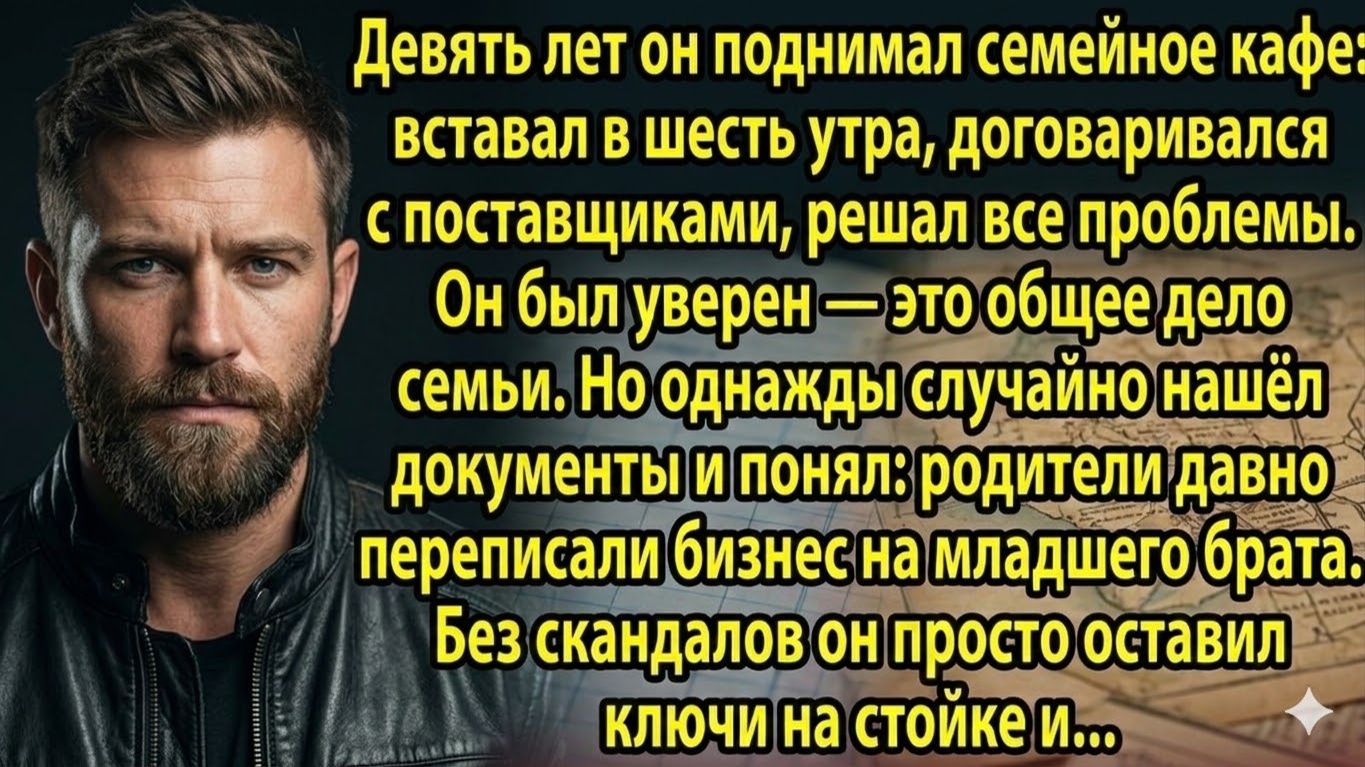 Истории из жизни: Старший сын молча оставил ключи на стойке… через год город обсуждал уже...