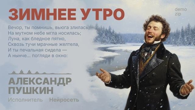 Александр Пушкин - Зимнее утро (demozip)