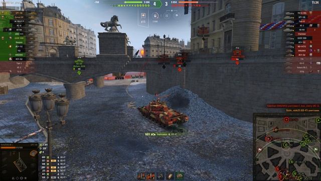 World Of Tanks. Бой на GPT 166 (Мастер)