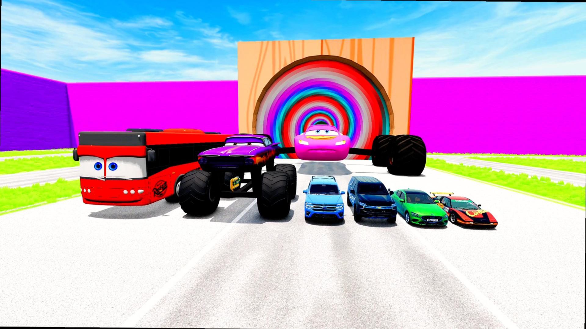 МУЛЬТИКИ ПРО МАШИНКИ МАККУИН ПРОТИВ ПОРТАЛЬНОЙ ЛОВУШКИ