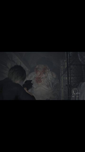 Resident Evil 9 Requiem Леон Кенеди бой с монстром (Не весь экран)