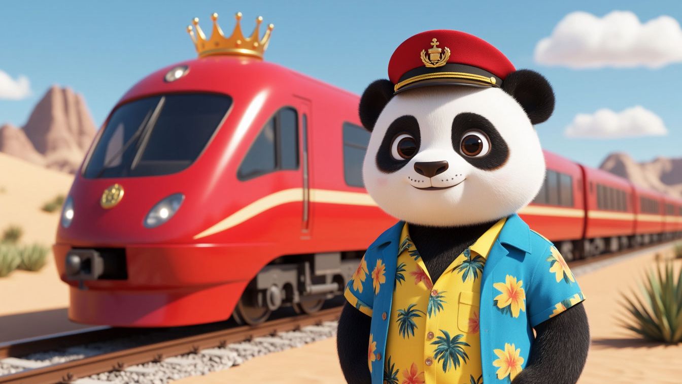 🚂ИНТЕРЕСНОЕ ПУТЕШЕСТВИЕ НА ПОЕЗДЕ С ПАНДОЧКОЙ | Развивающие мультфильмы