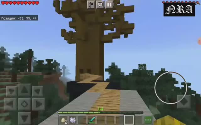Баобаб в Minecraft