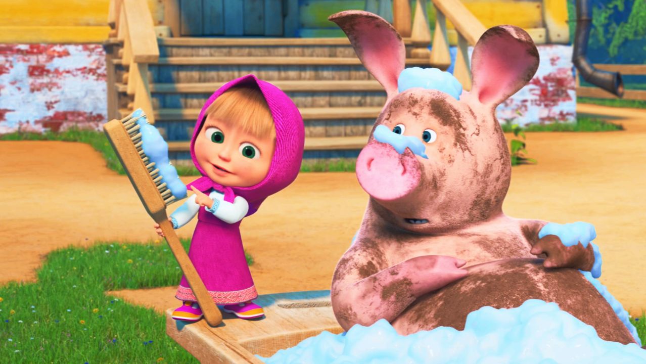 Маша и Медведь | Задушевный День с Друзьями Отрываемся по Полной | Маша и Медведь Смотреть