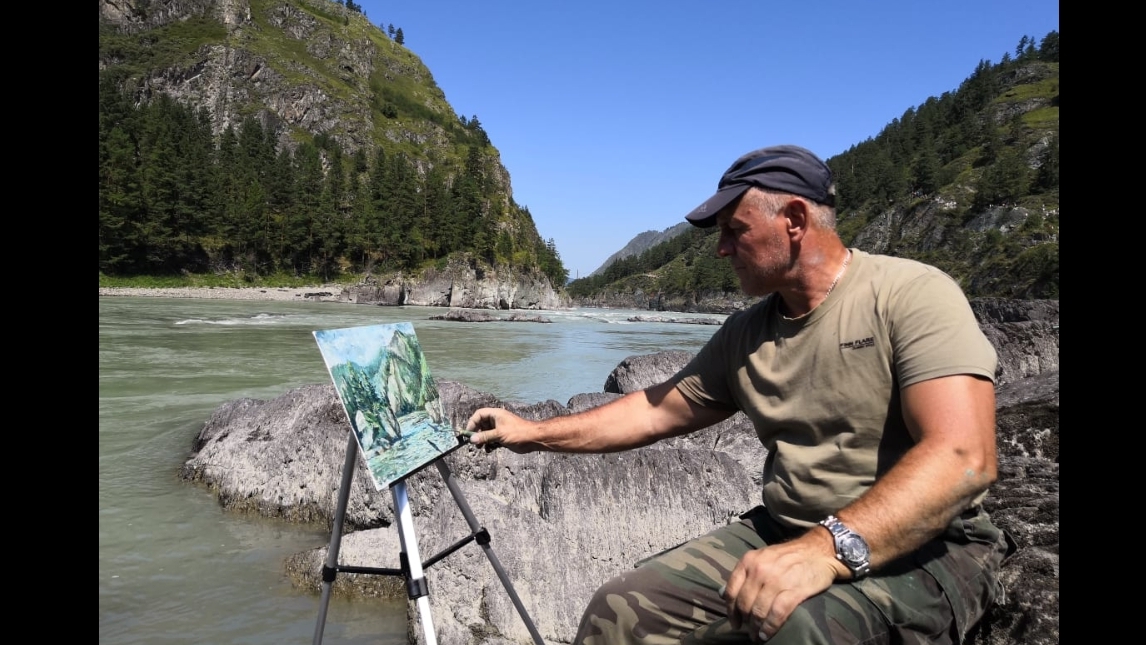 Художник и борец.