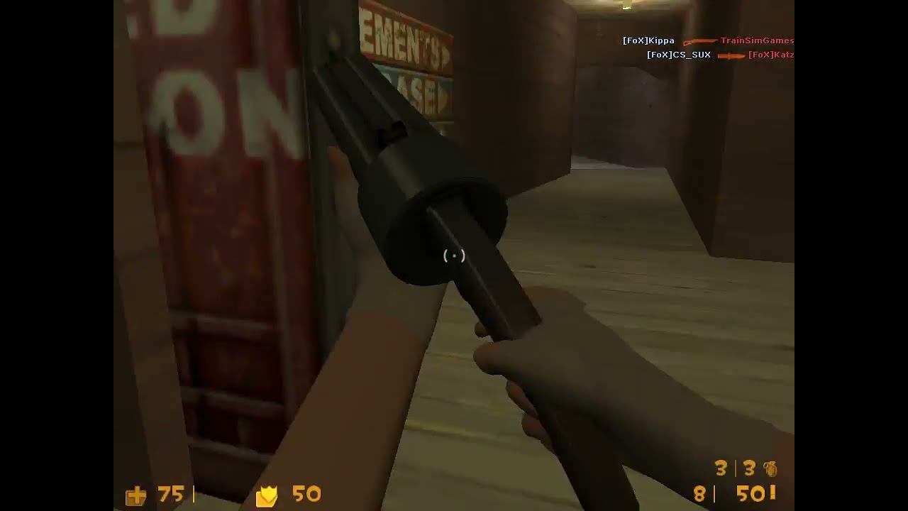 Прохождение Team Fortress Classic Бег по флагу #9